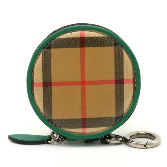 Burberry | Accessories | Burberry Nova Check Plaid Coin Case Purse ...